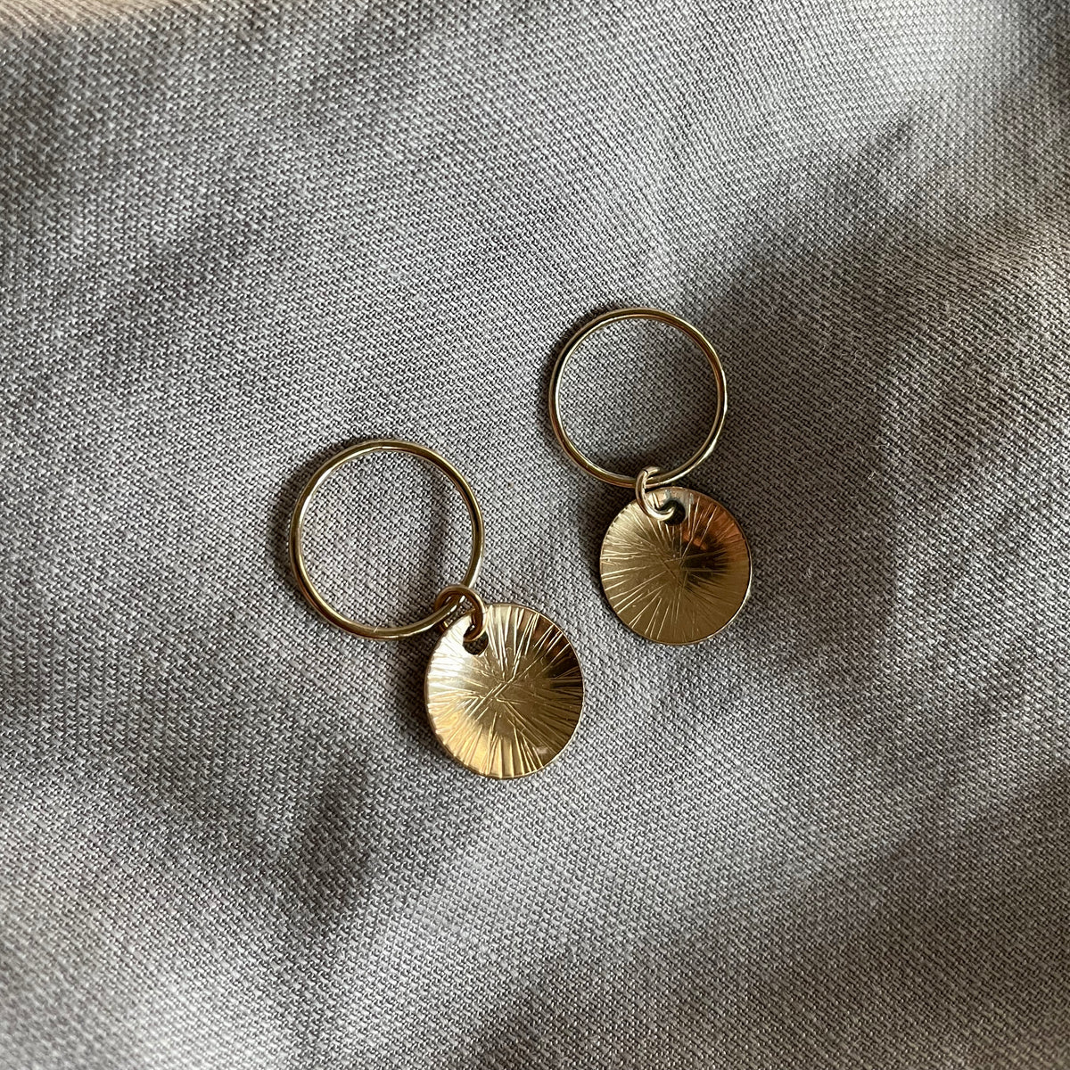 Sol Earrings | Gold – Naked Sage Jewellery